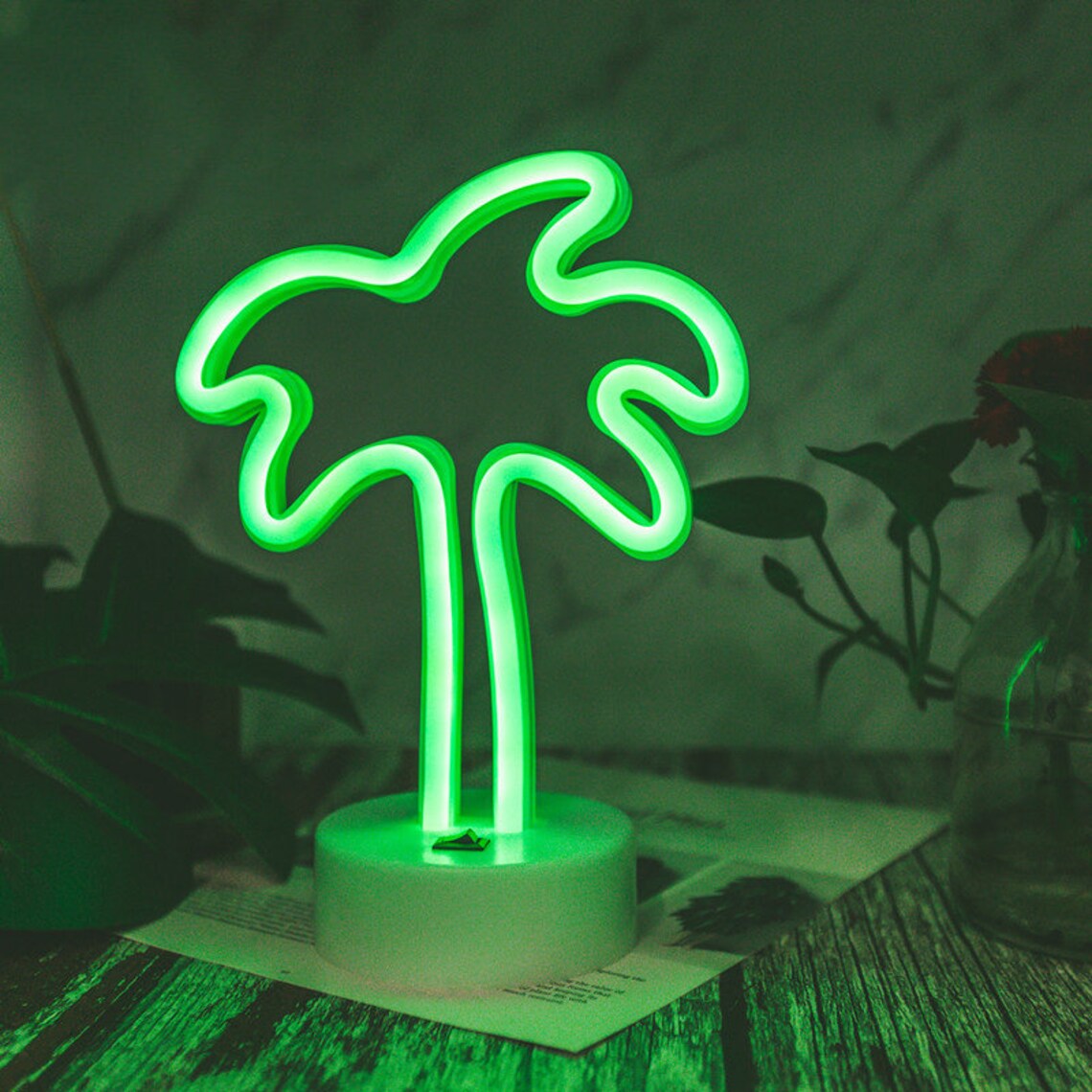 Coconut Tree Neon Light Lamp Neon Sign Light Neon Light - Etsy
