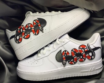 Custom Air Force 1 Snake - Etsy