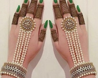 Indian Hand Jewelry | Etsy