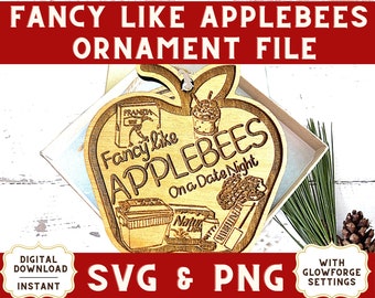 Fancy Like Applebees Svg - Etsy