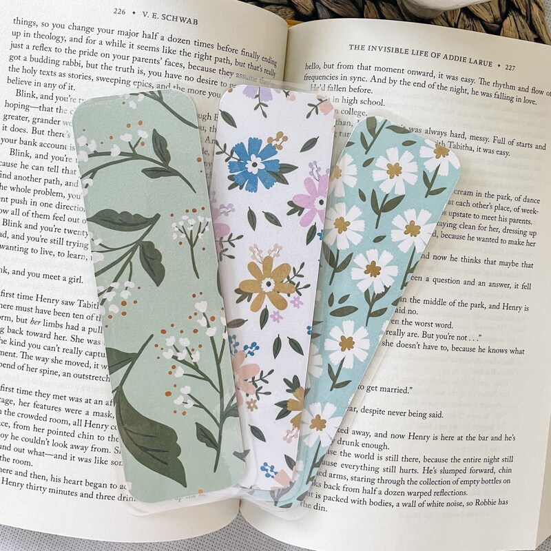 Laminated Bookmark - Etsy