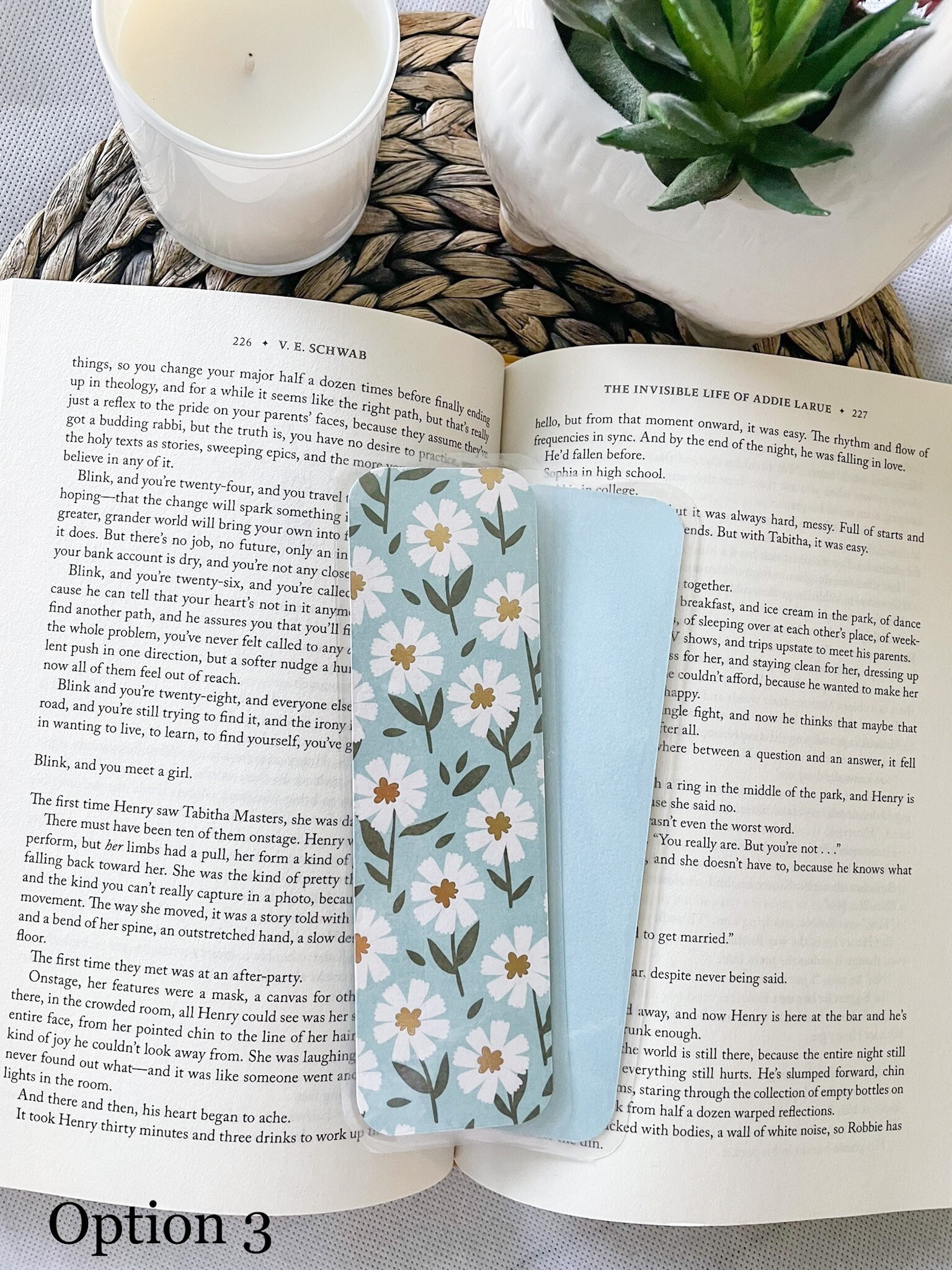 Double Sided and Laminated Floral Bookmarks Bookish Gifts - Etsy