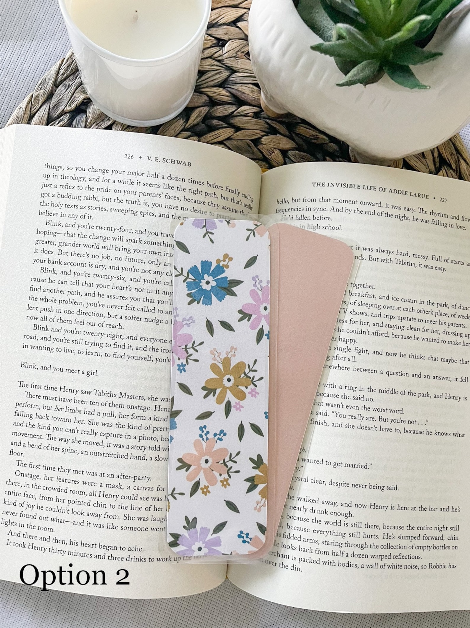 Double Sided and Laminated Floral Bookmarks Bookish Gifts - Etsy