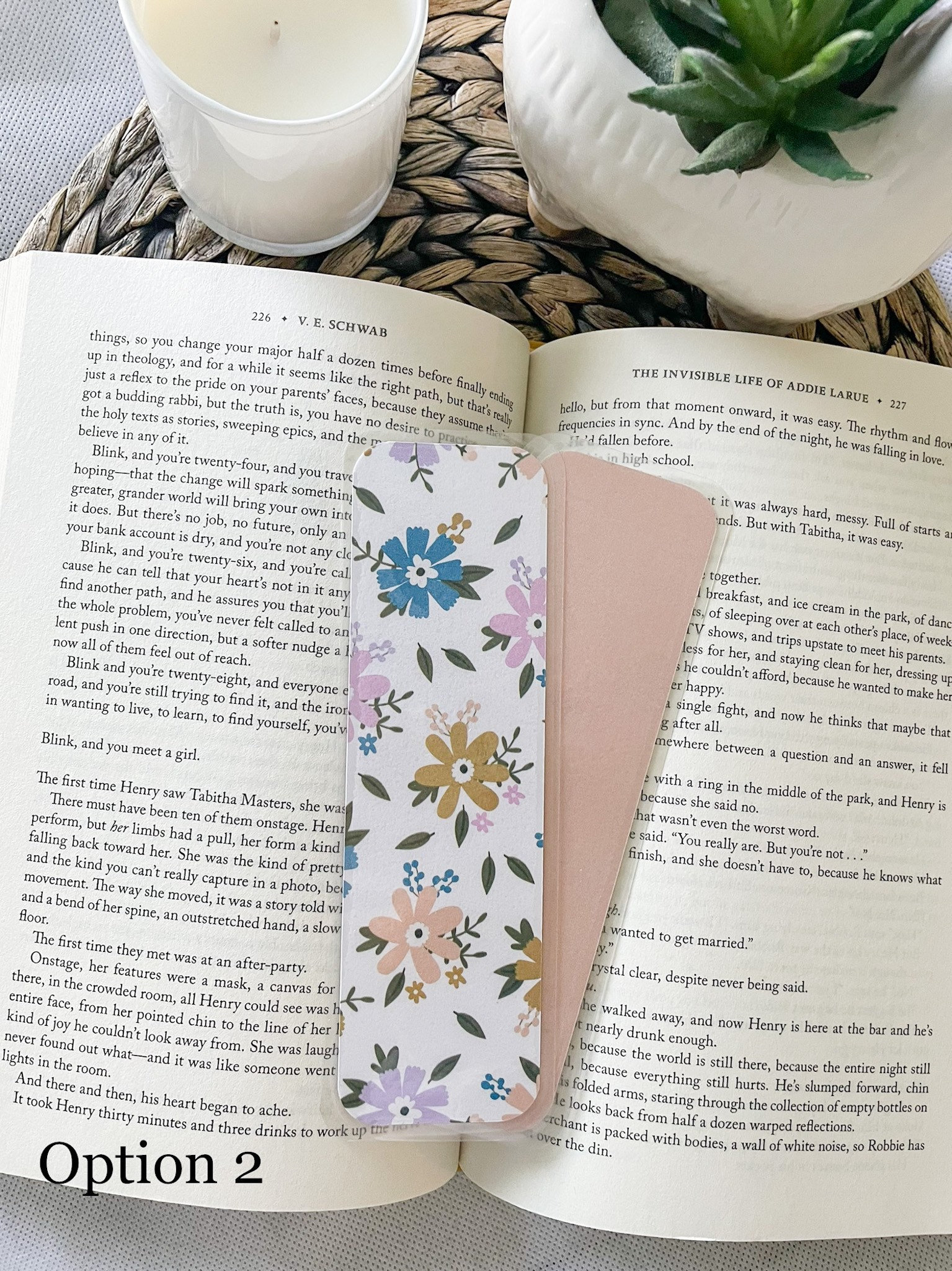 Double Sided and Laminated Floral Bookmarks Bookish Gifts - Etsy