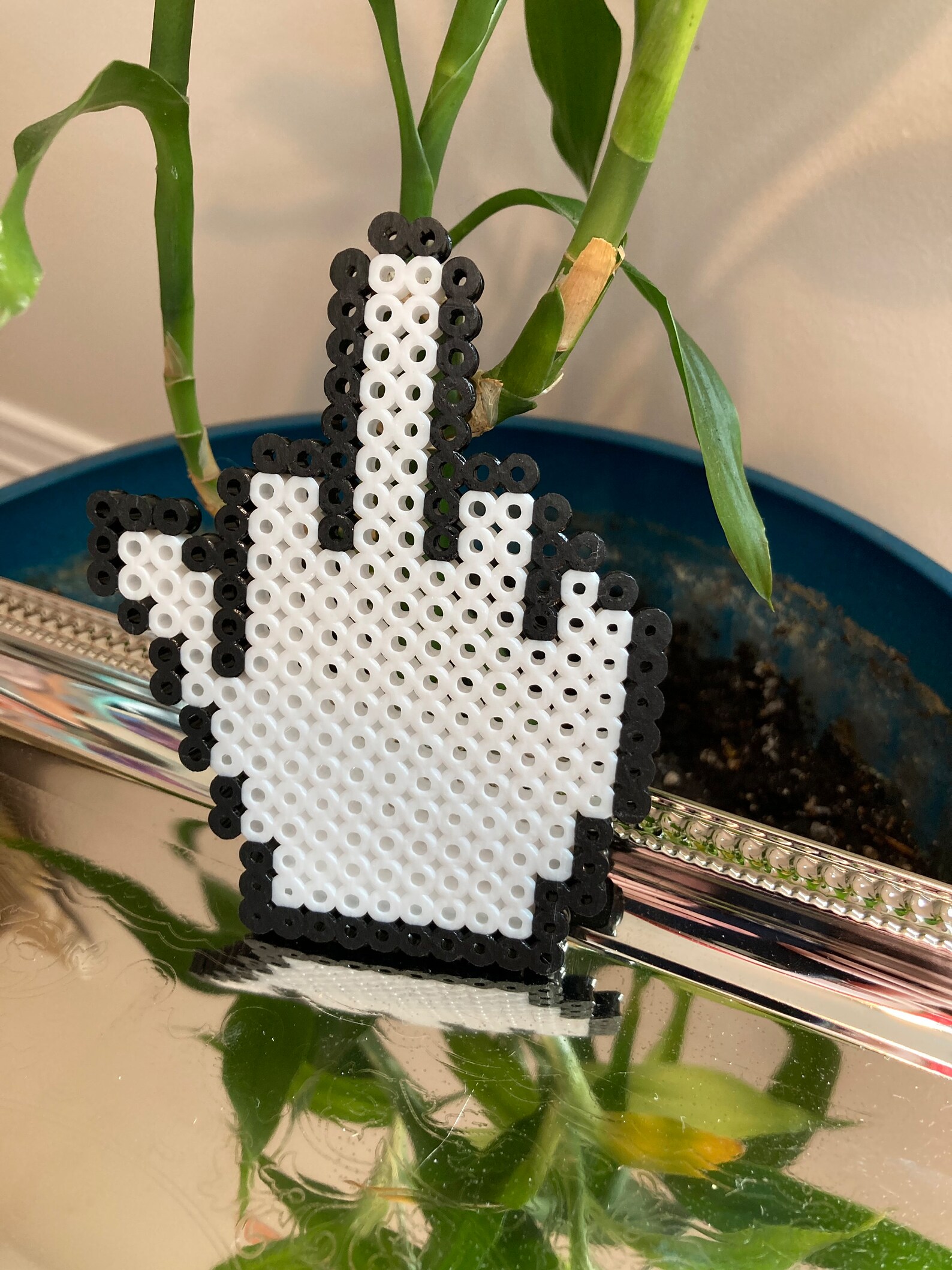 Middle Finger Computer Cursor Perler Bead Figure - Etsy