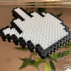 Middle Finger Computer Cursor Perler Bead Figure - Etsy