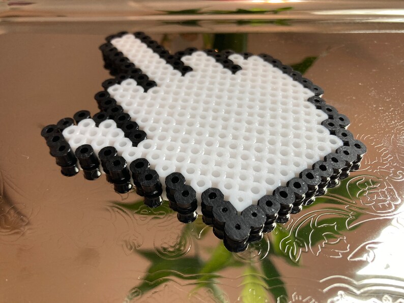 Middle Finger Computer Cursor Perler Bead Figure - Etsy