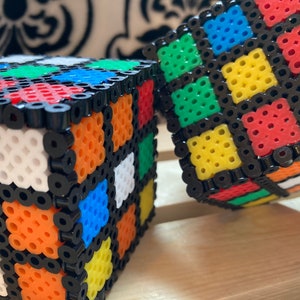 3D Perler Bead Rubiks Cube - Etsy
