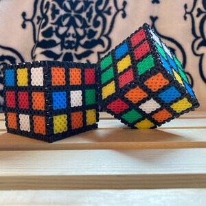 3D Perler Bead Rubiks Cube - Etsy