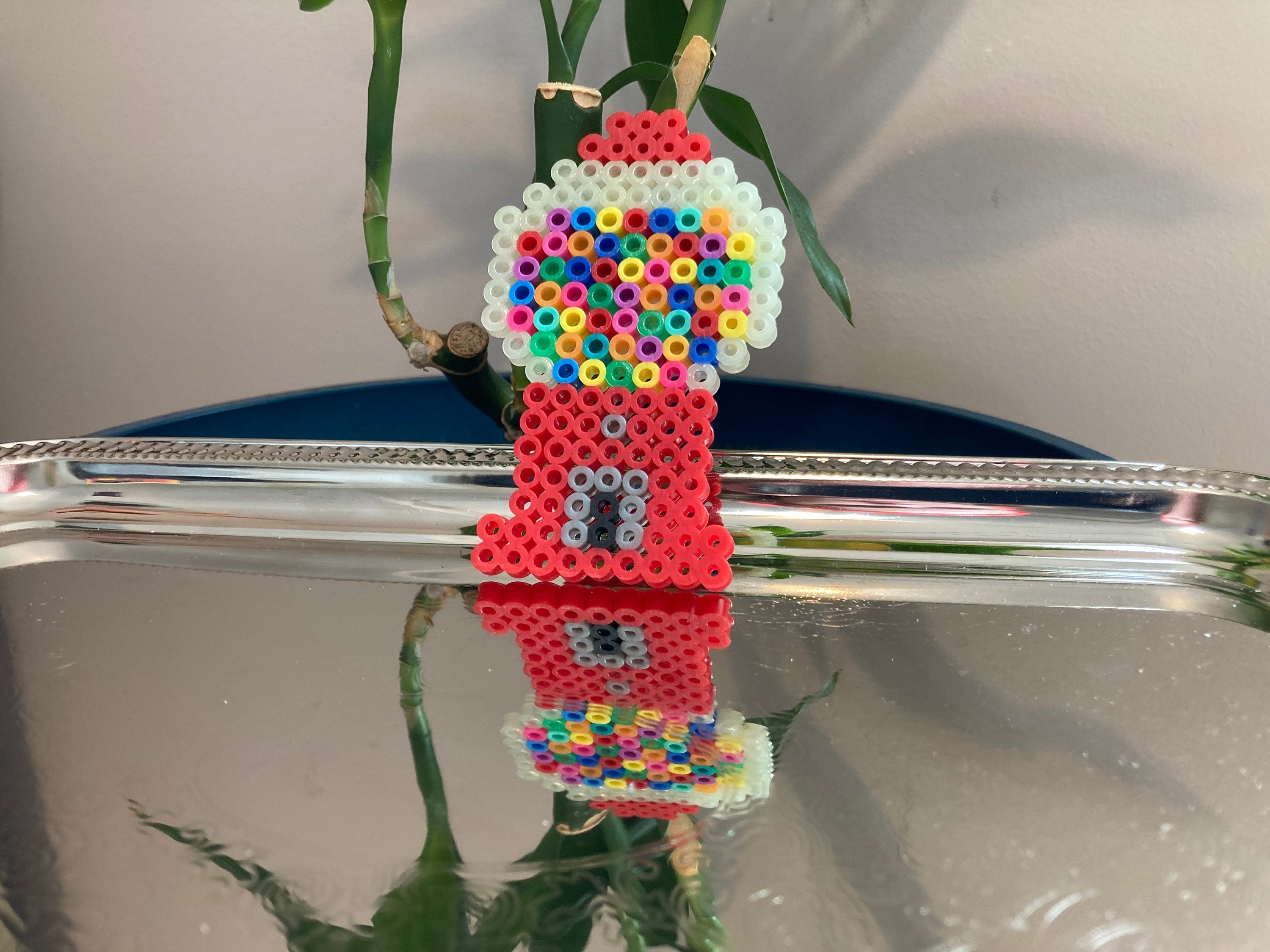 Miniature Gum-ball Machine Perler Bead Figure - Etsy