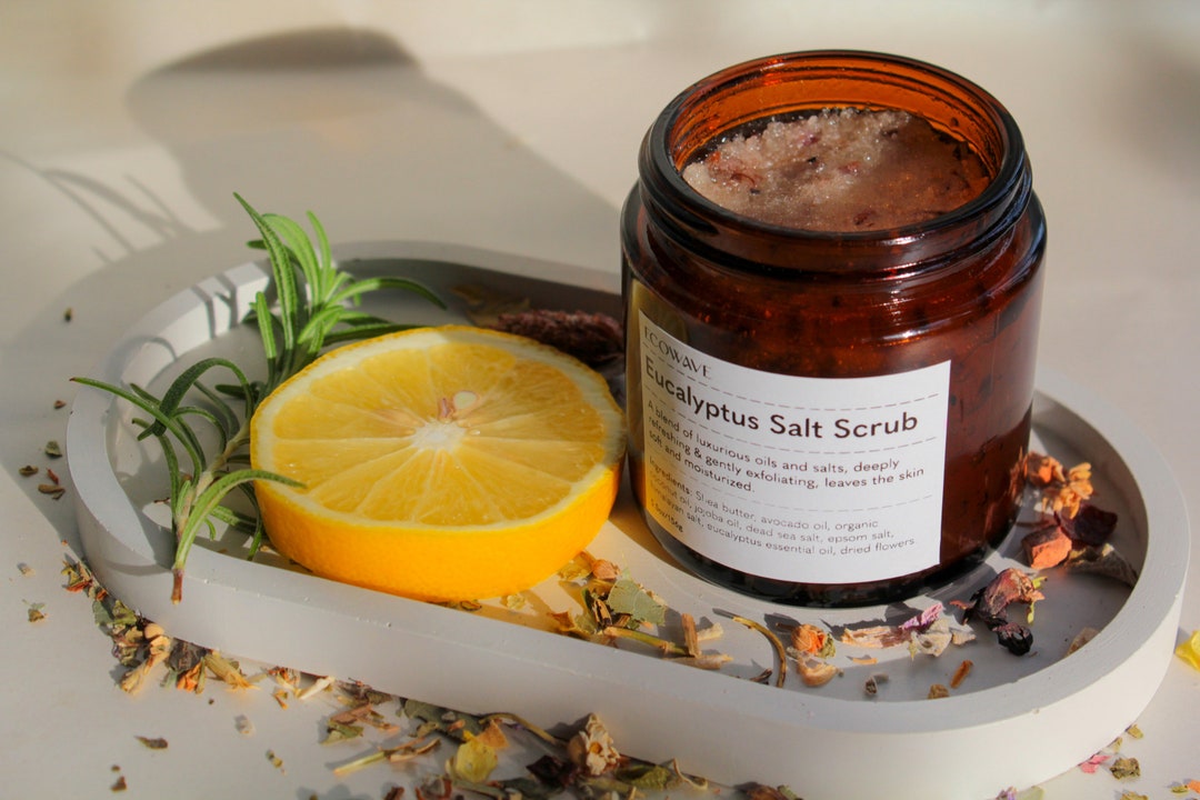 Dead Sea Salt Scrub Natural Salt Scrubs Body Scrub Hand - Etsy