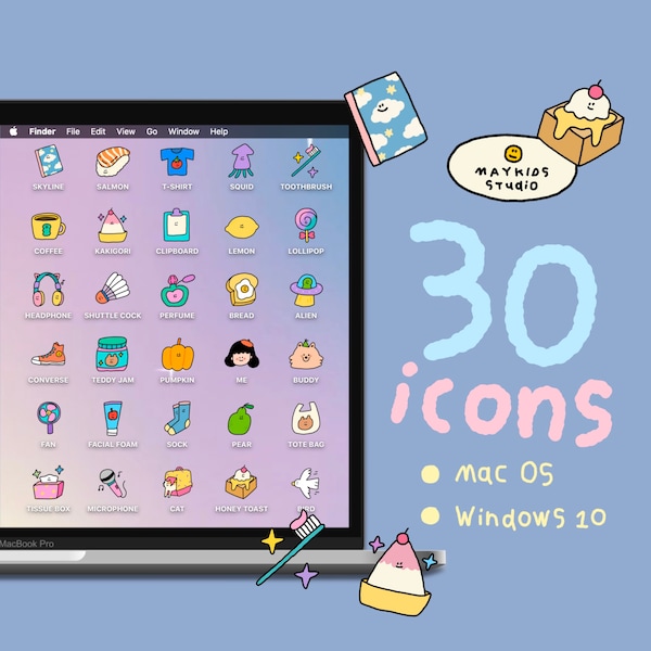 Folder Icons Pack - Etsy