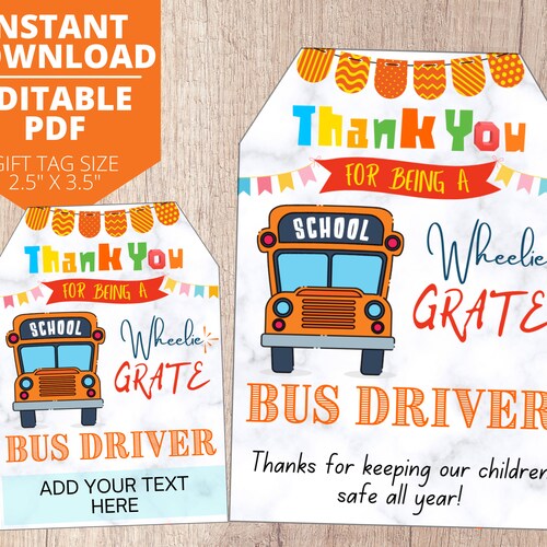 School Bus Driver Giftteacher Appreciation Gift Teacher - Etsy