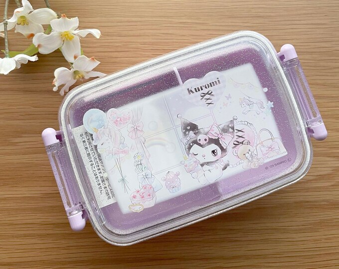 Bento Box / Lunch Container - Kuro Mi's Room - Glitter 450ml - 1 Pc - Etsy