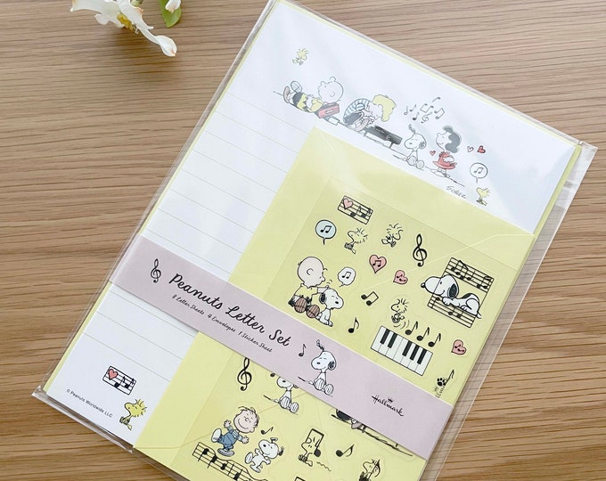 Snoopy Letter Set Pack Music and Friends 1 Pc - Etsy