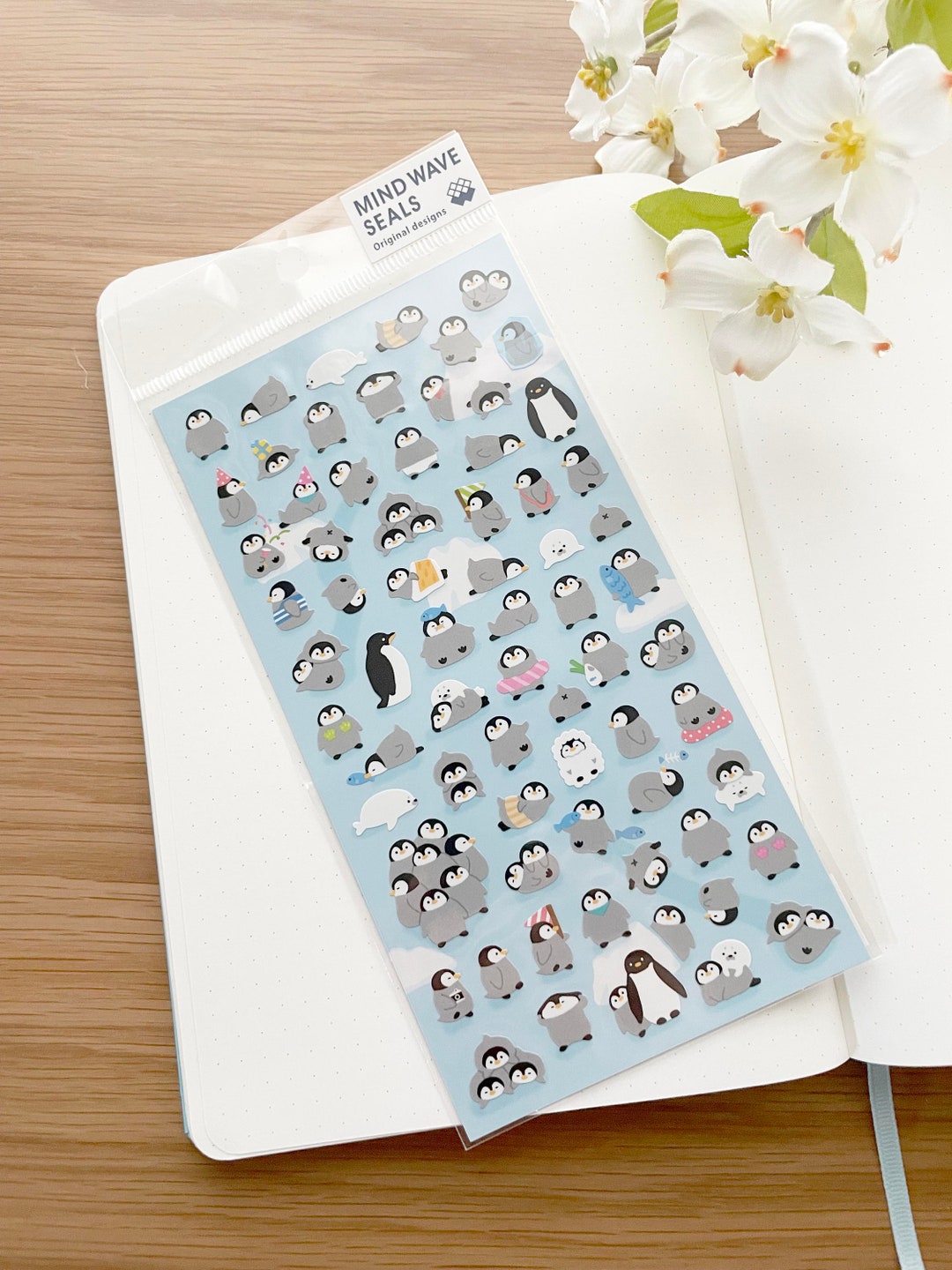 Restocked Sticker - Polar Penguins - 1 Pc - Etsy