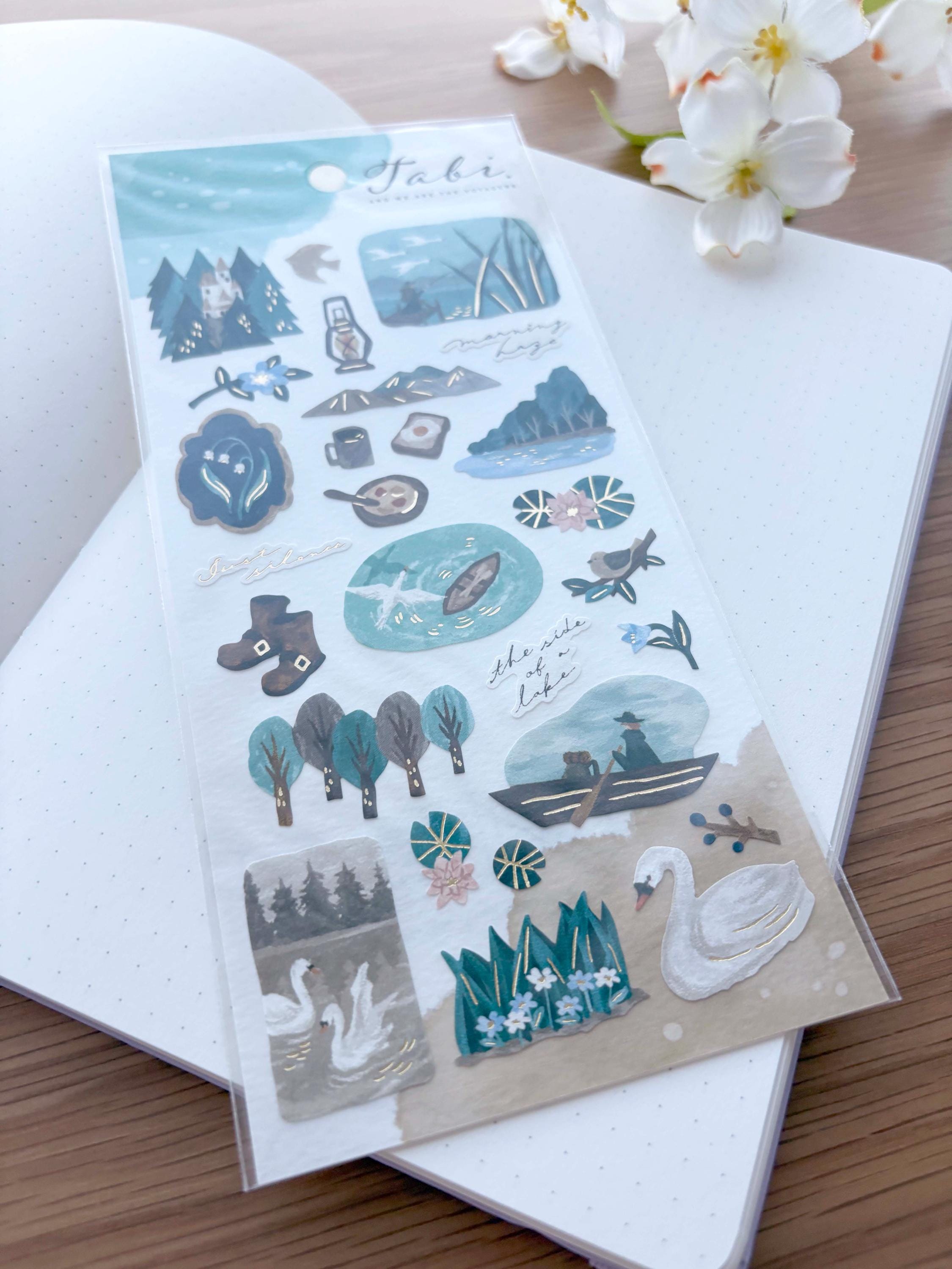 Journal Mindwave Sticker - Tabi Travel - Lake Country / Winter Country ...