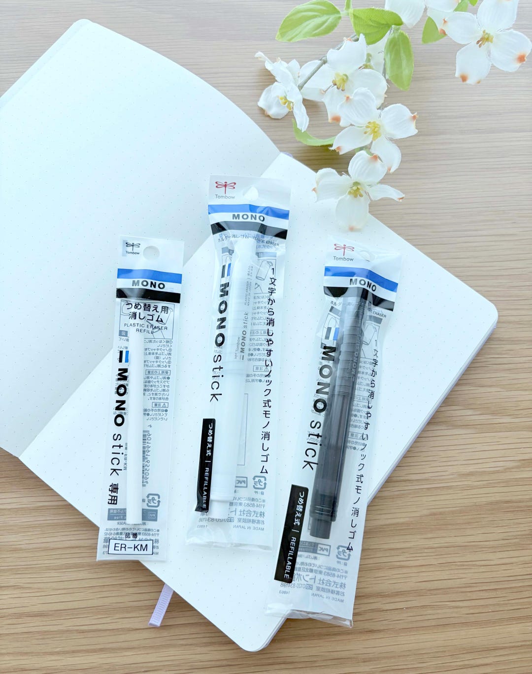 Eraser - Tombow MONO Stick Eraser / Eraser Refill - Etsy