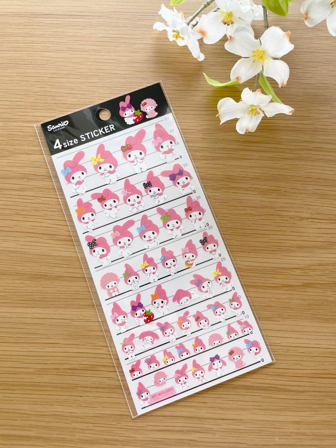 My Melody Sticker - 1 Pc - Etsy
