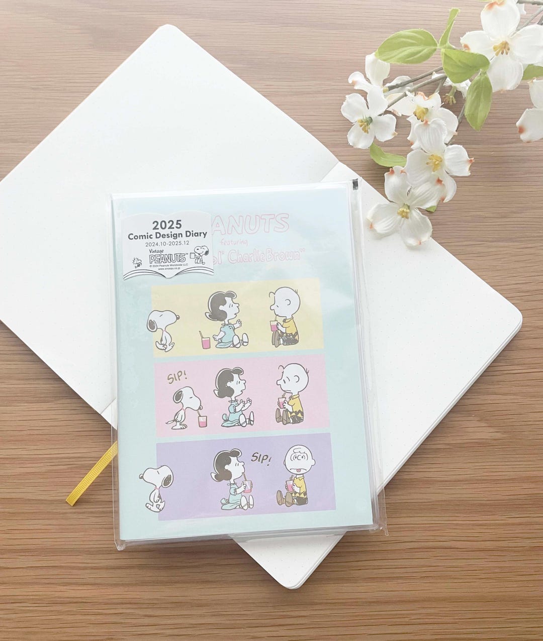 2025 B6 Snoopy Comic Design Diary/ Planner / Calendar Peanuts 1 Pc - Etsy