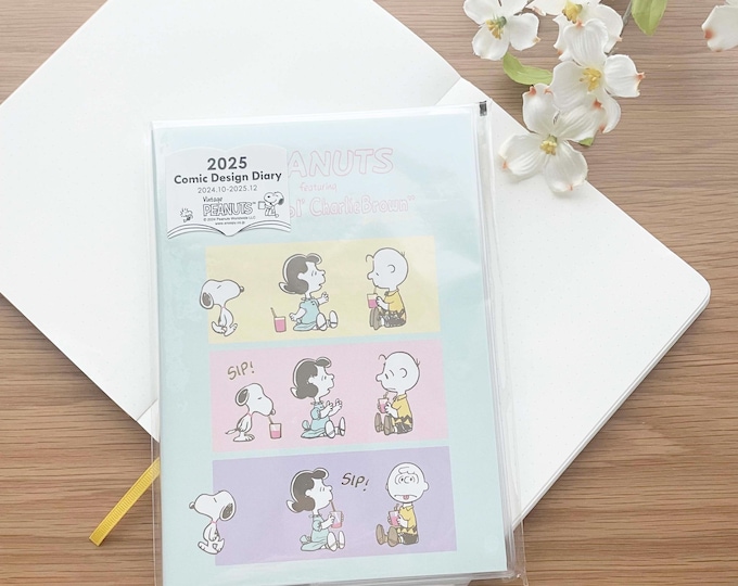 2025 B6 Snoopy - Comic Design Diary/ Planner / Calendar - Peanuts - 1 ...