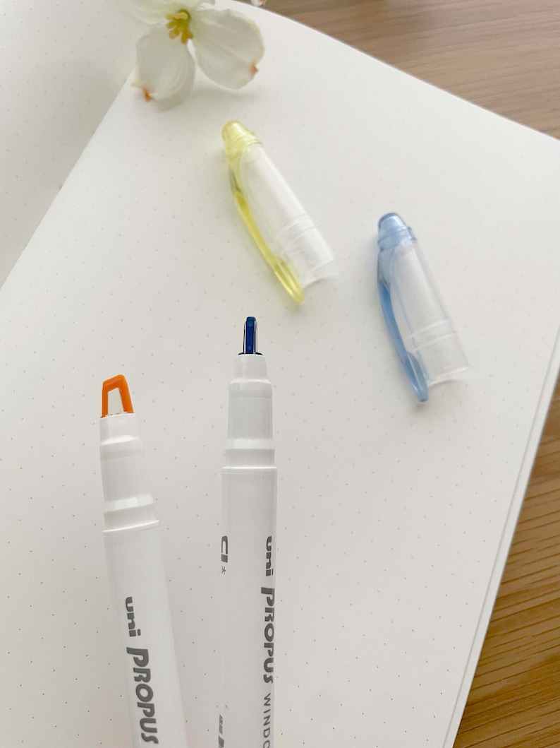 Uniball Highlighter - Propus Window Marker Set A - 1 Set - Etsy