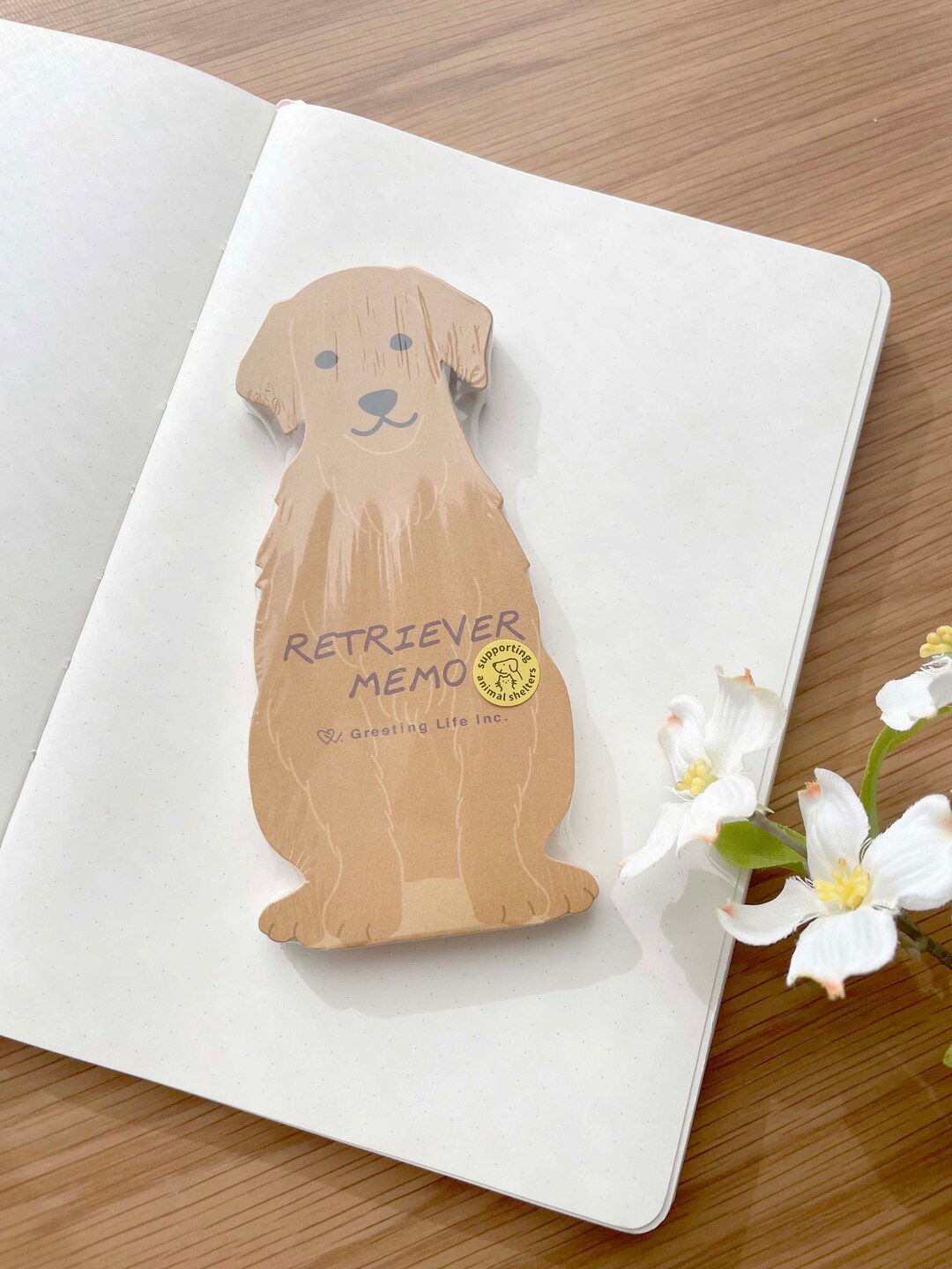 Die-cut Dog Memo Pad - Golden Retriever Dog - 5 Designs - 1 Pc - Etsy