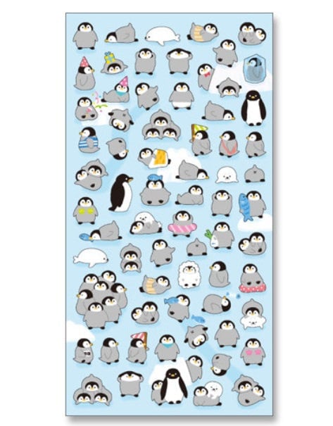Restocked Sticker Polar Penguins 1 Pc - Etsy