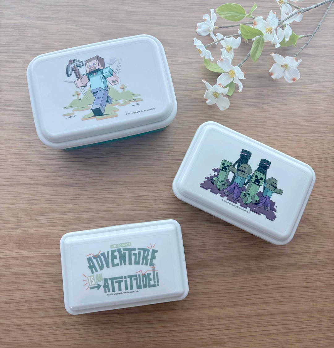 Bento Box / Lunch Container Set - Minecraft - 3 Pc Set - Etsy Australia