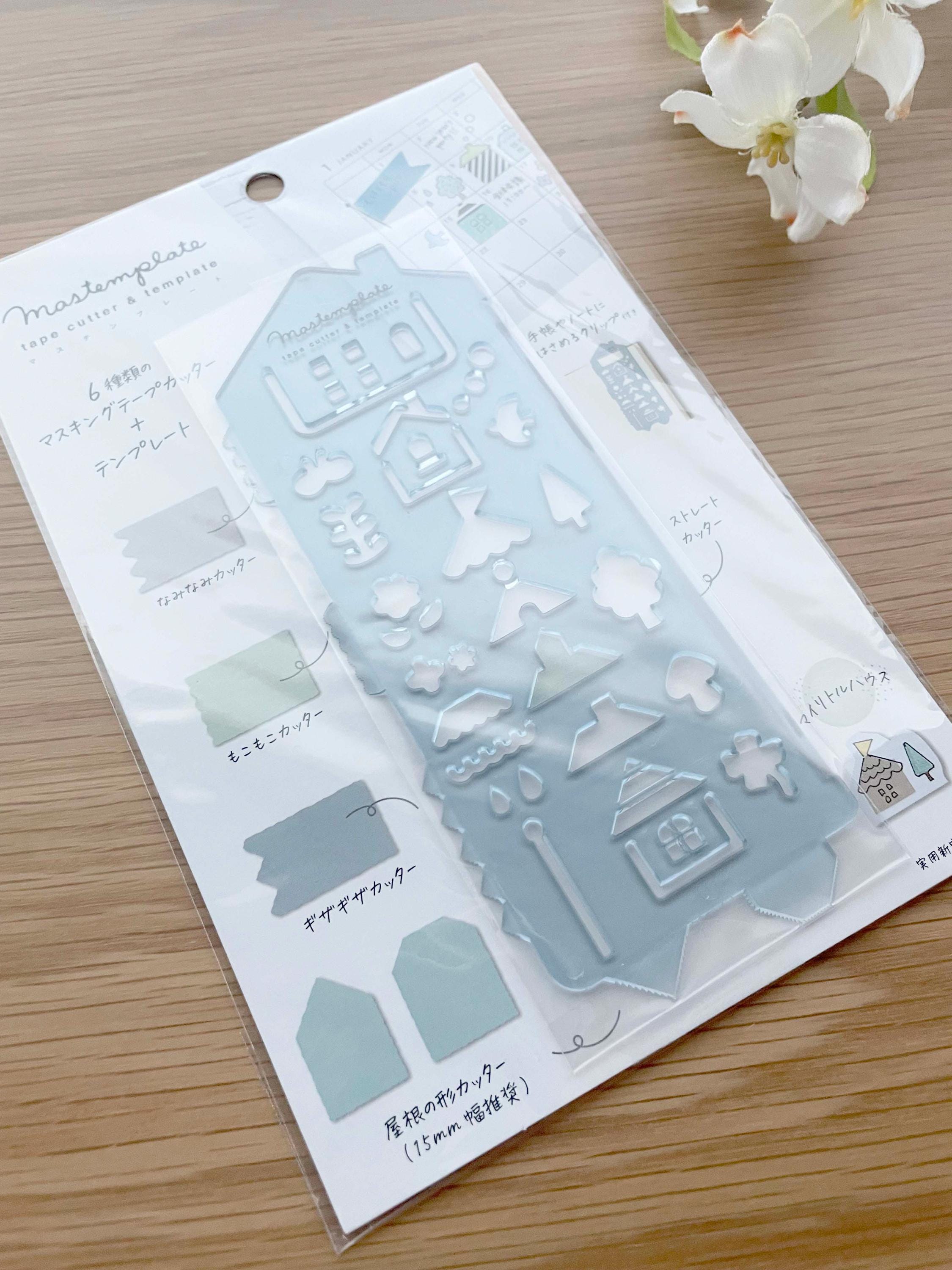 Mastemplate Bookmark Planner Stencil and Washi Tape Cutter - Ribbon ...