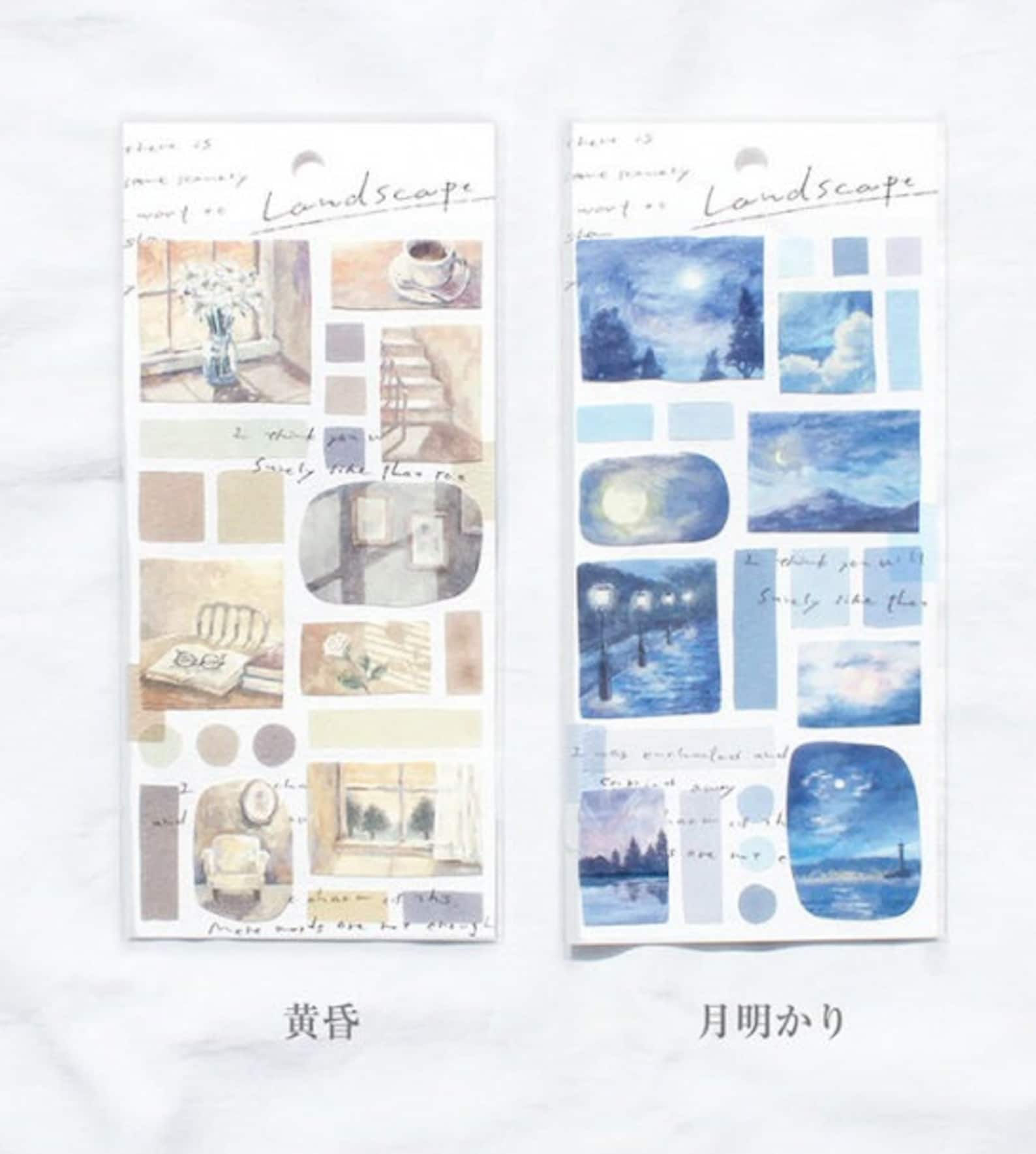 Journal Mindwave Sticker - Landscape - Moonlight Walk - 1 Pc - Etsy