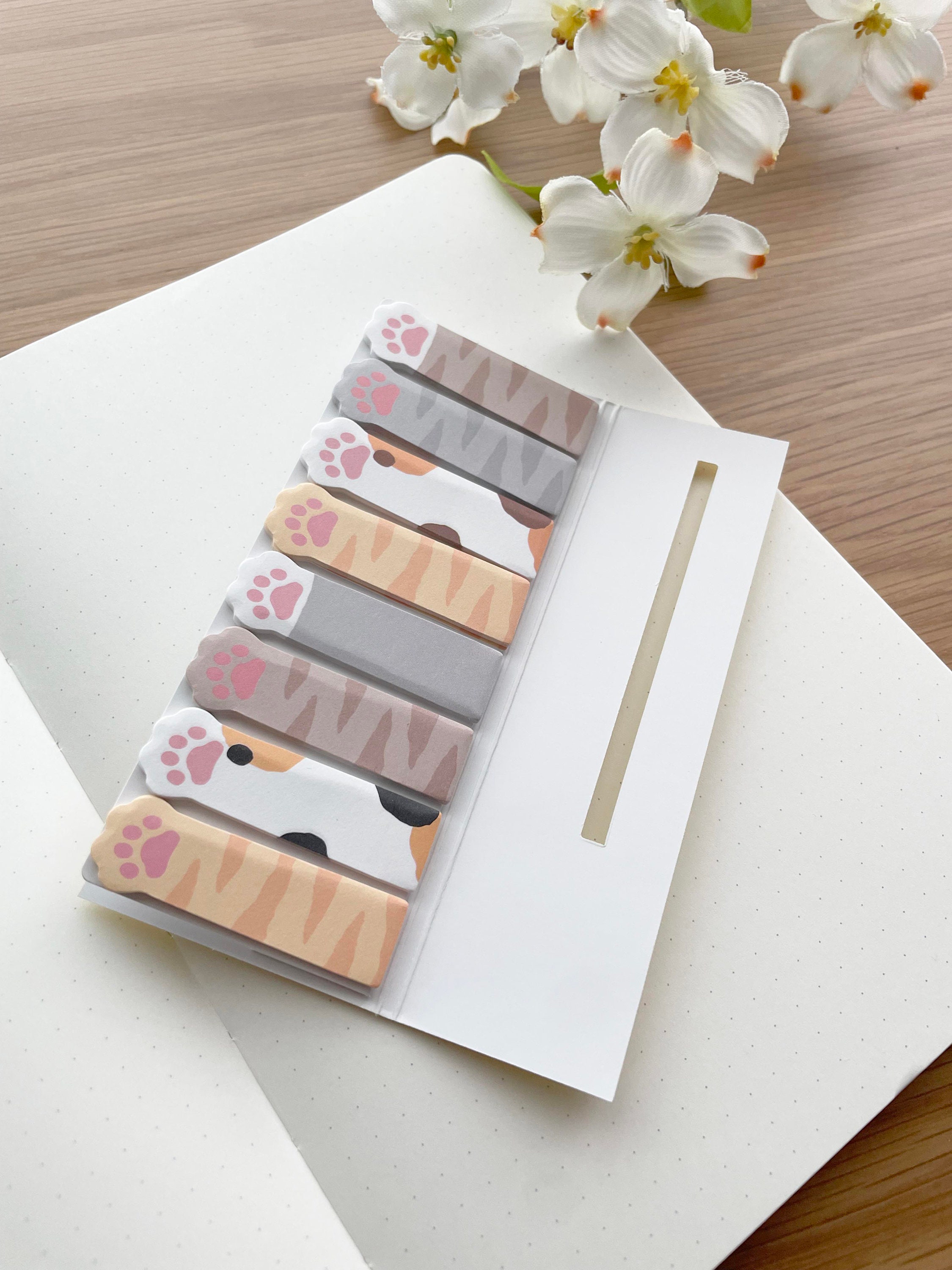 Sticky Notes - Little Kitten Paws - 1 Pc - Etsy