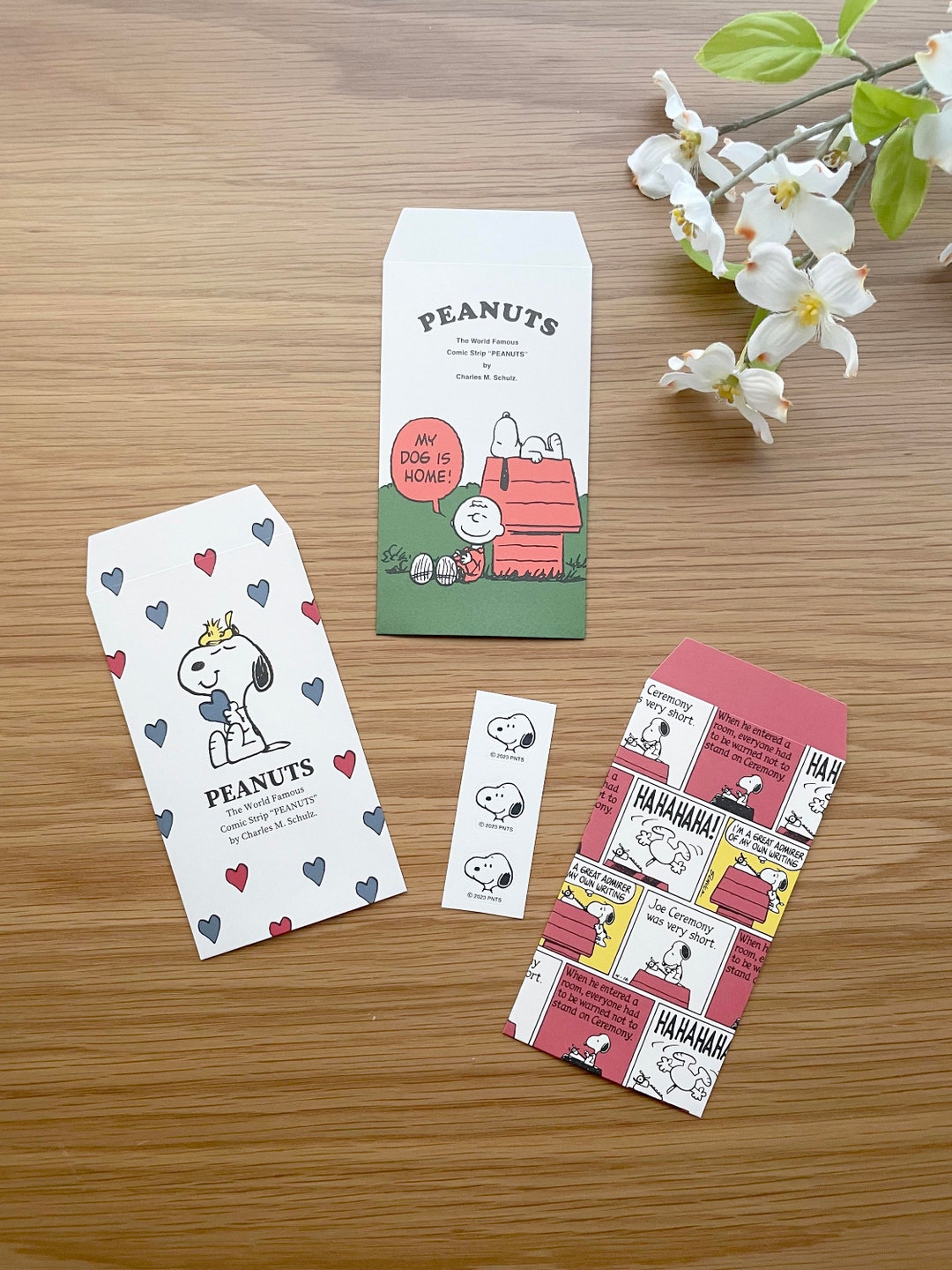 Money Envelopes - Good Luck - Snoopy - Set C - Etsy