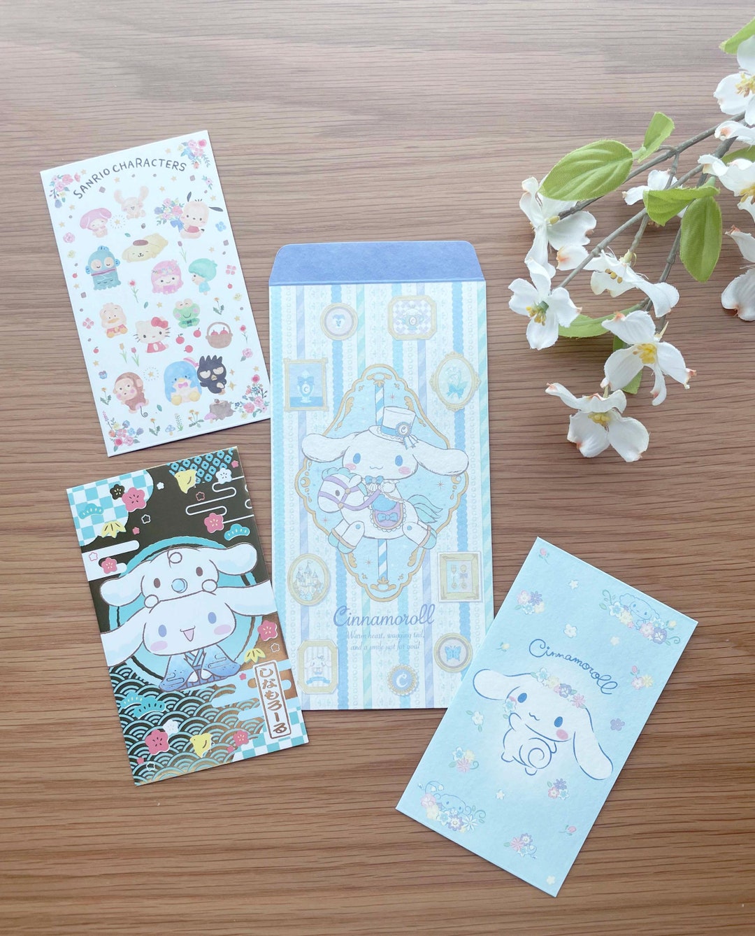 Cinnamoroll Money Envelope Set - Mixed Characters - 14+ Pcs per Set - Etsy