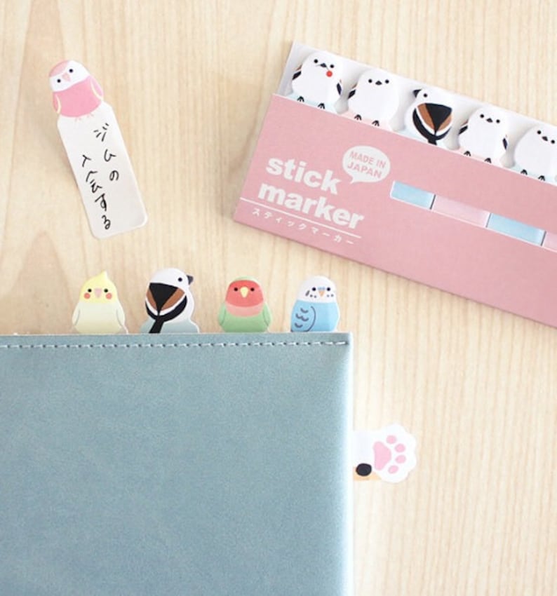Sticky Notes - Little Birds - 1 Pc - Etsy
