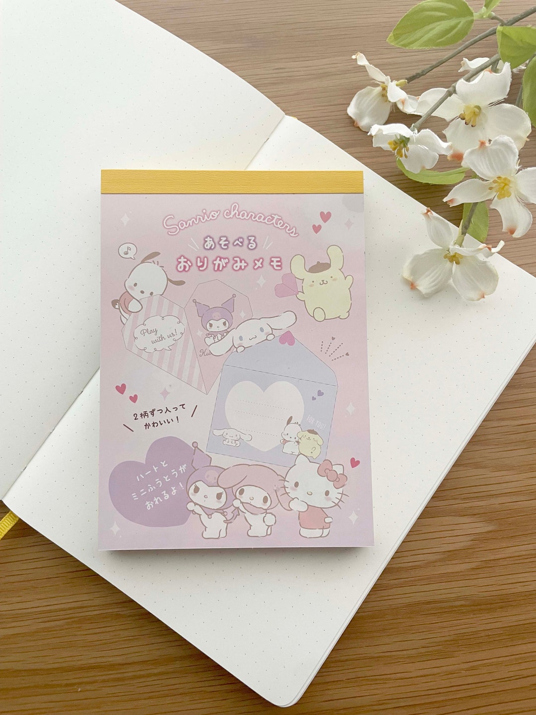 Memo Notepad - 4 Designs of Foldable Memo Sheets - Origami Memo Heart ...