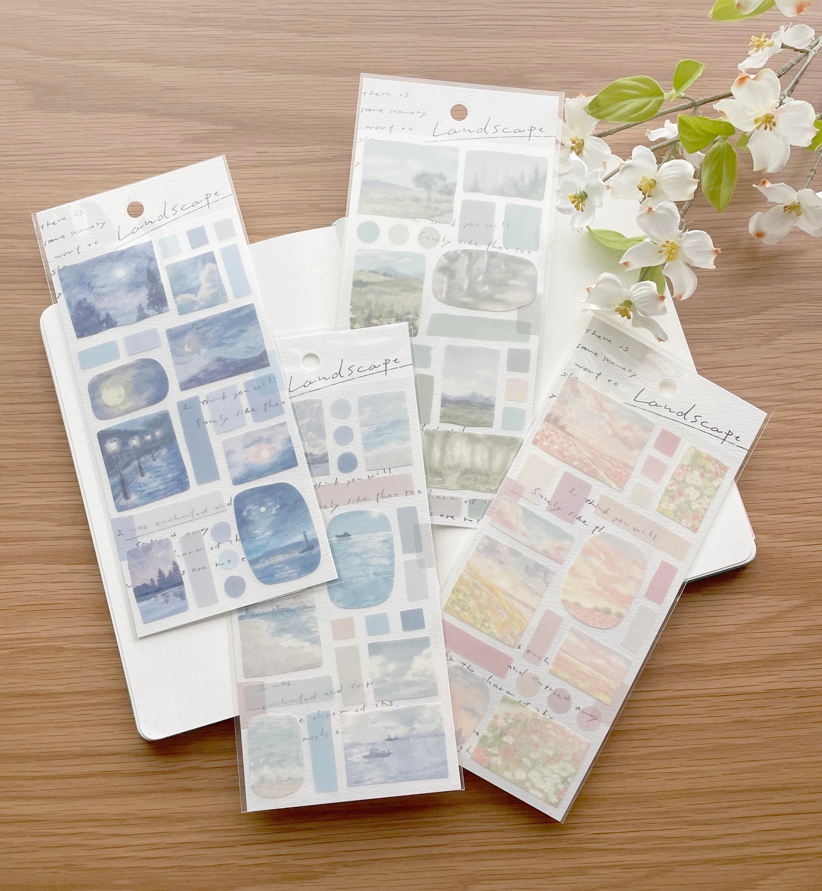 Journal Mindwave Sticker - Landscape - Moonlight Walk - 1 Pc - Etsy