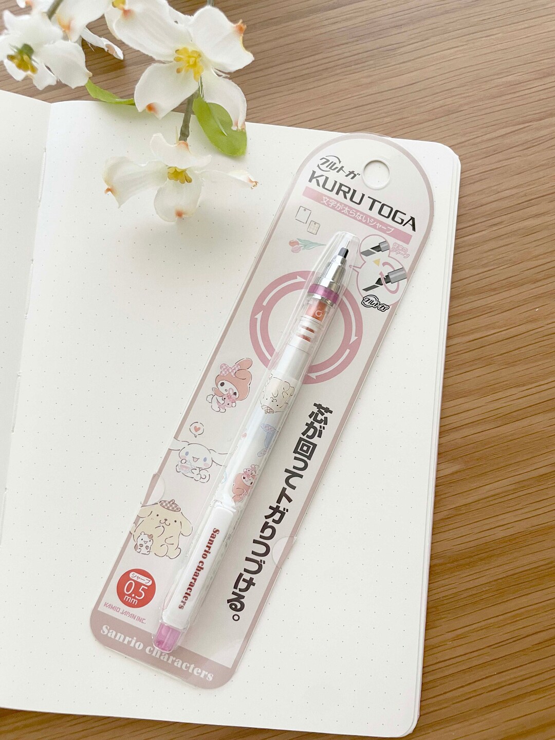 Kuru Toga Mechanical 0.5mm Pencil - Sanrio Character Friends - 1 Pc - Etsy
