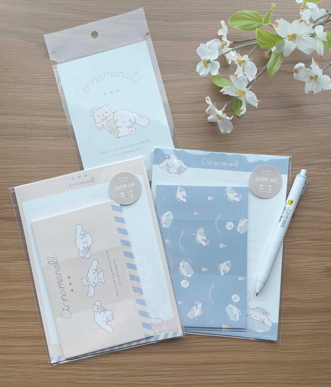 Letter Set Pack - Cinnamoroll Pastel Series - 1 Set - Etsy