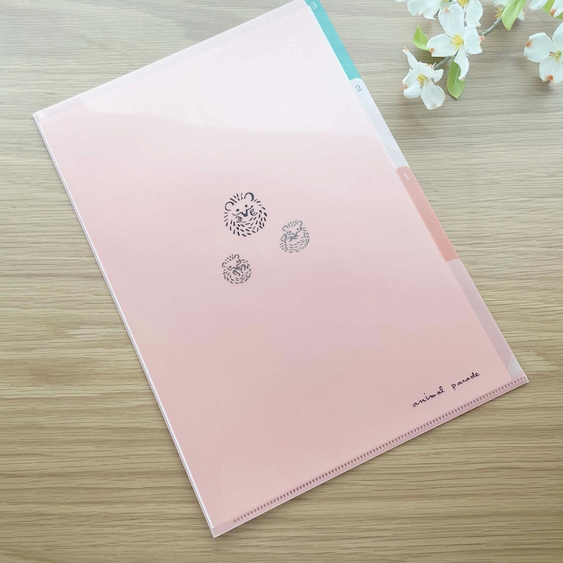 Clear Pink Folder - Etsy