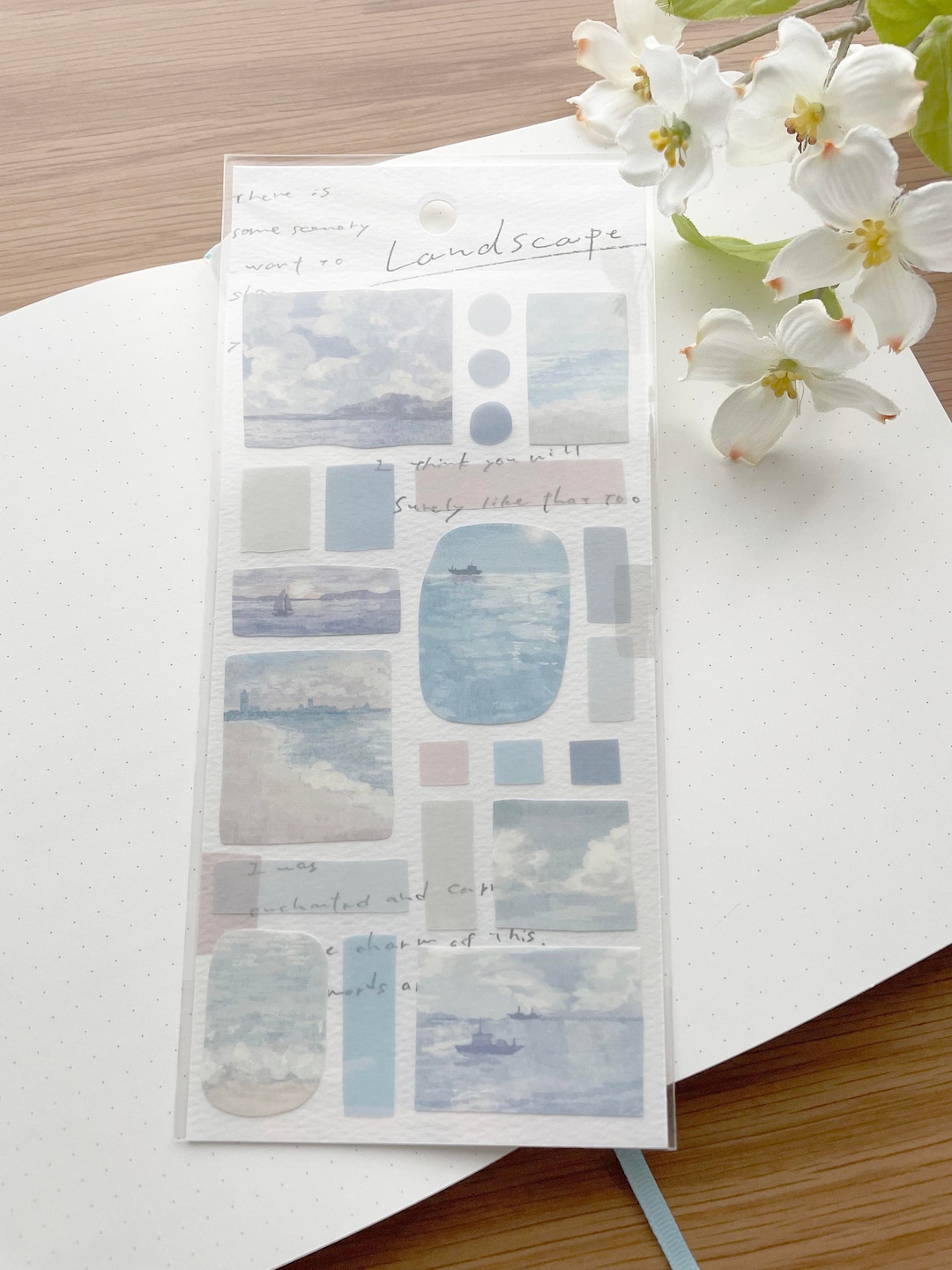 Journal Mindwave Sticker - Landscape - Morning Calm - 1 Pc - Etsy