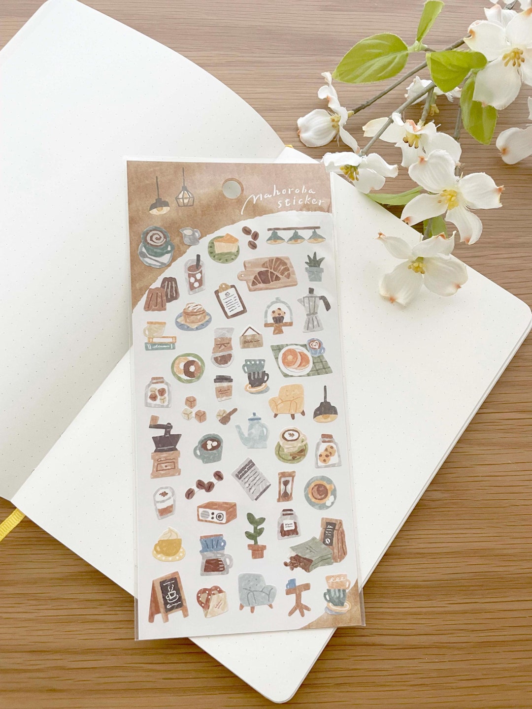 Journal Mindwave Sticker - Mahoroba - Cafe - 1 Pc - Etsy