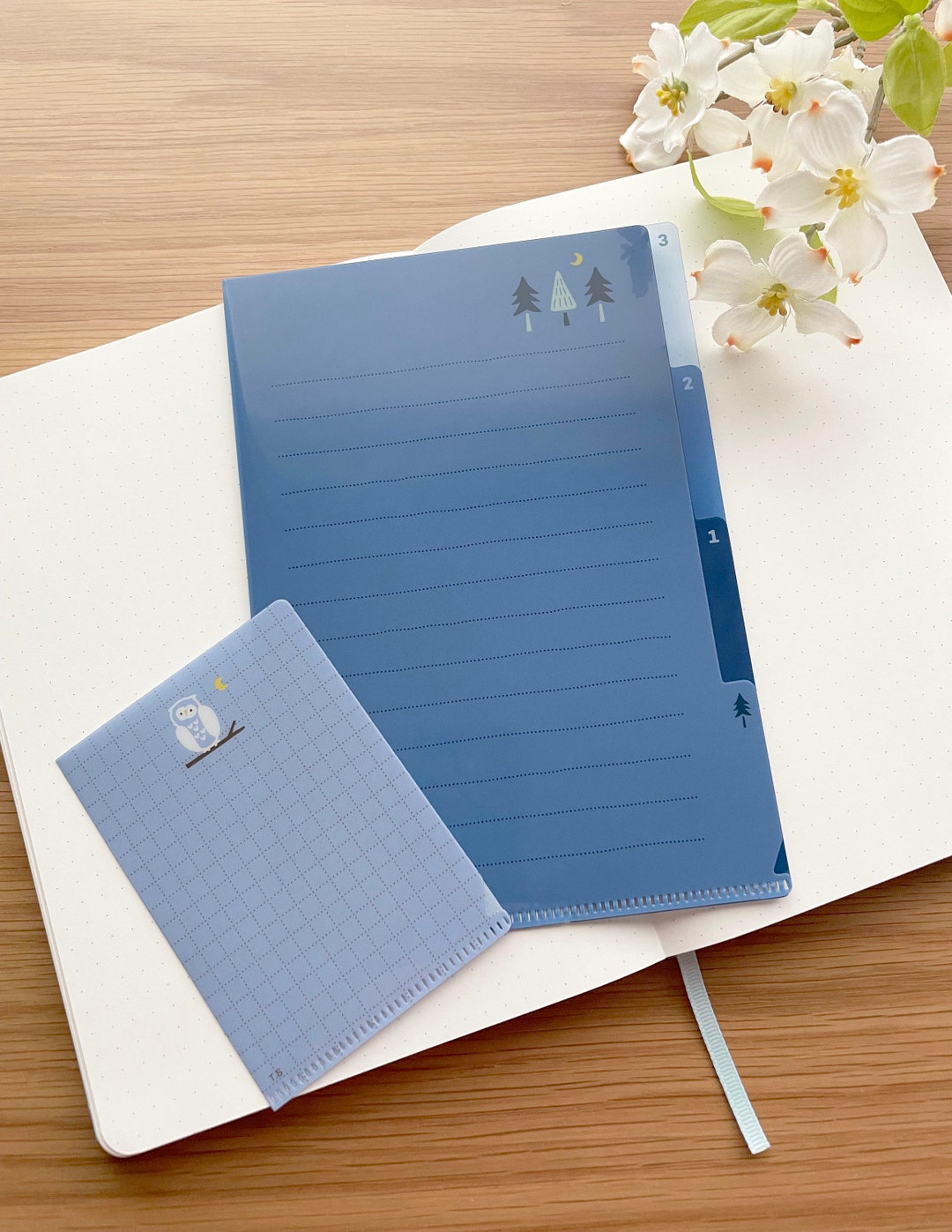 B6 Small File Folder Set of 2 Pcs - Night Time - 1 Set - Etsy