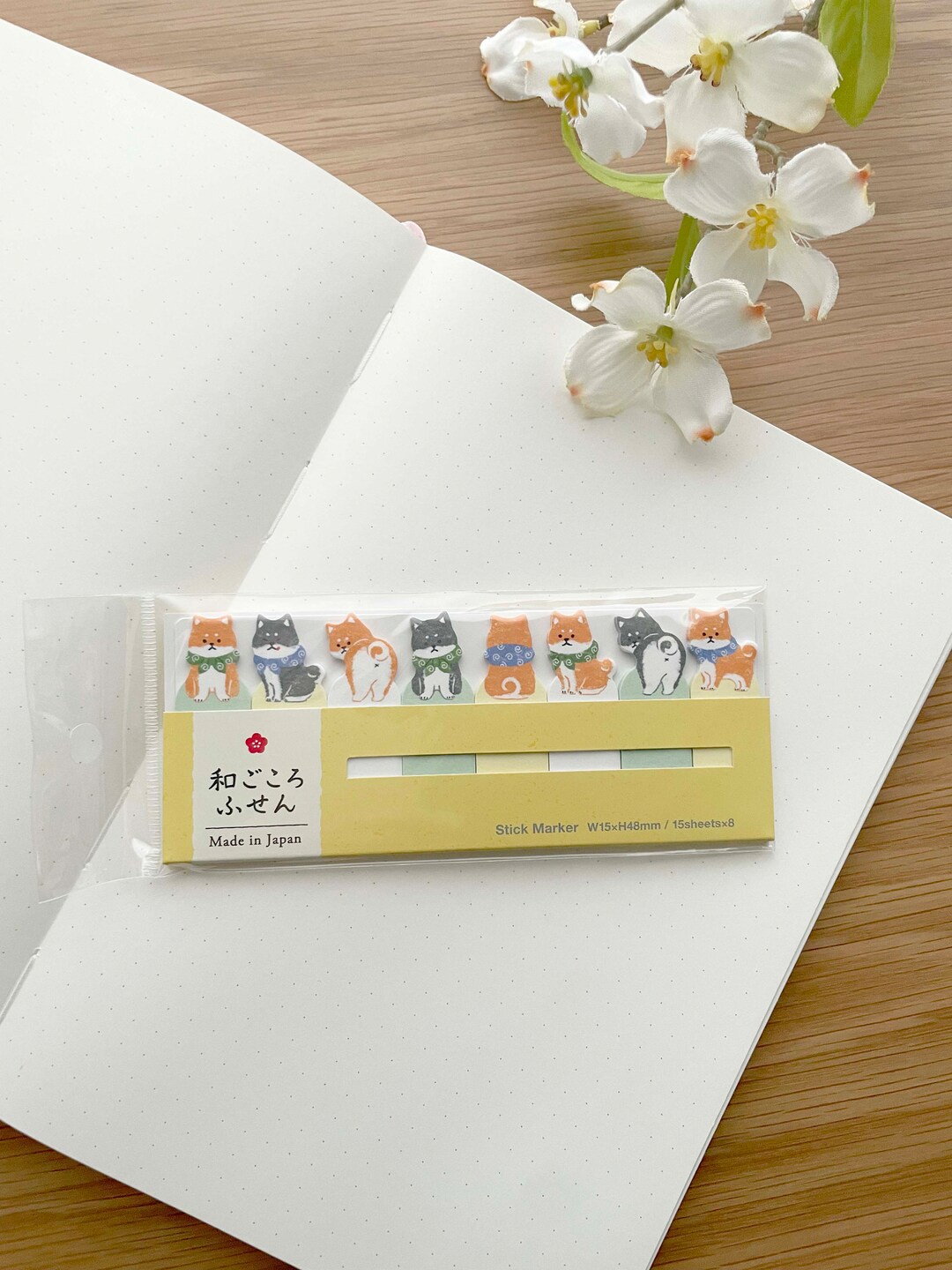 Sticky Notes - Japanese Shiba Inu - 1 Pc - Etsy