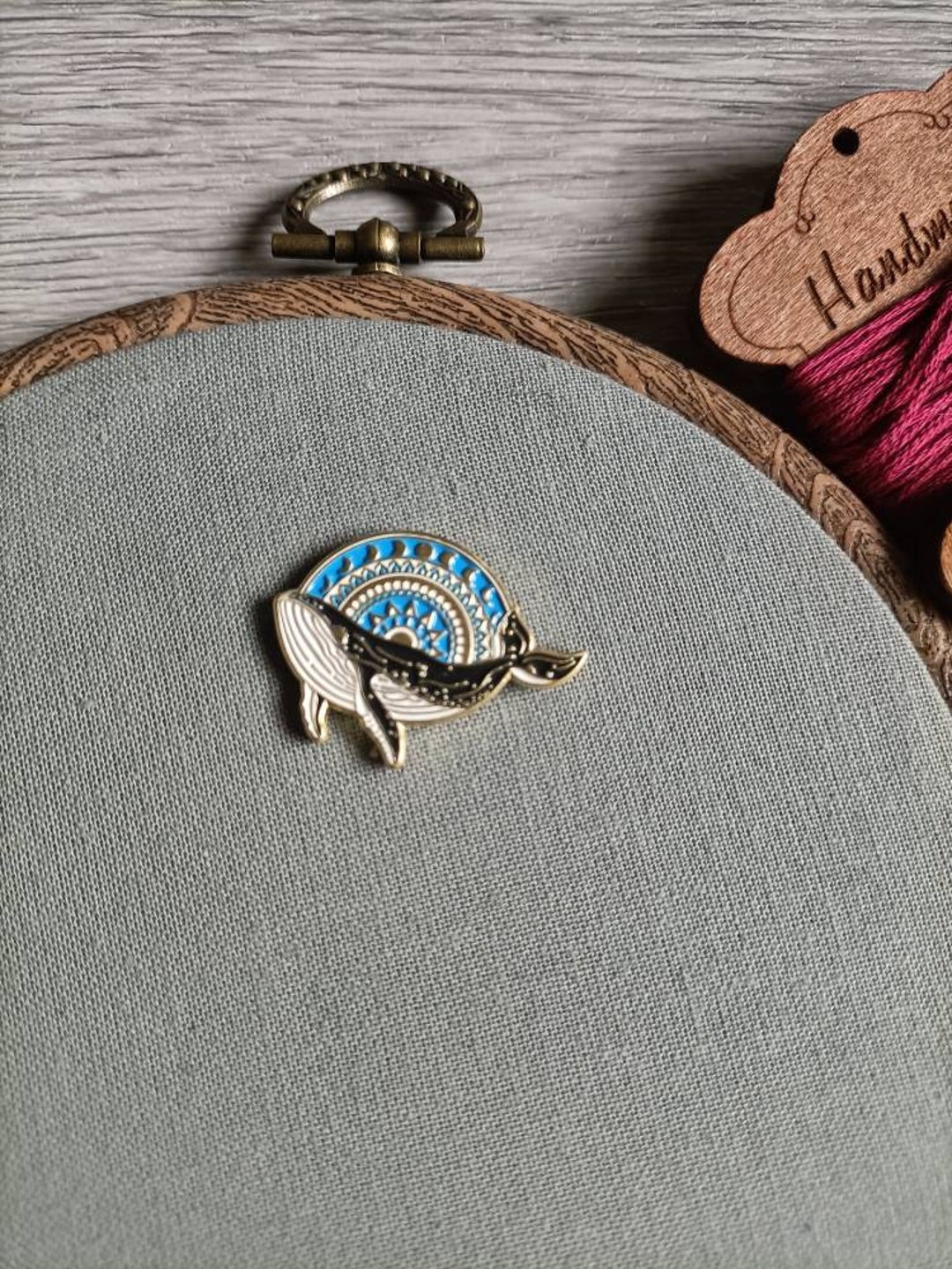 Blue Whale Needle Minder, Needle Keeper, Needle Magnet, Magnetic ...