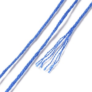 Blue - Embroidery Floss - Set of 12 - Etsy