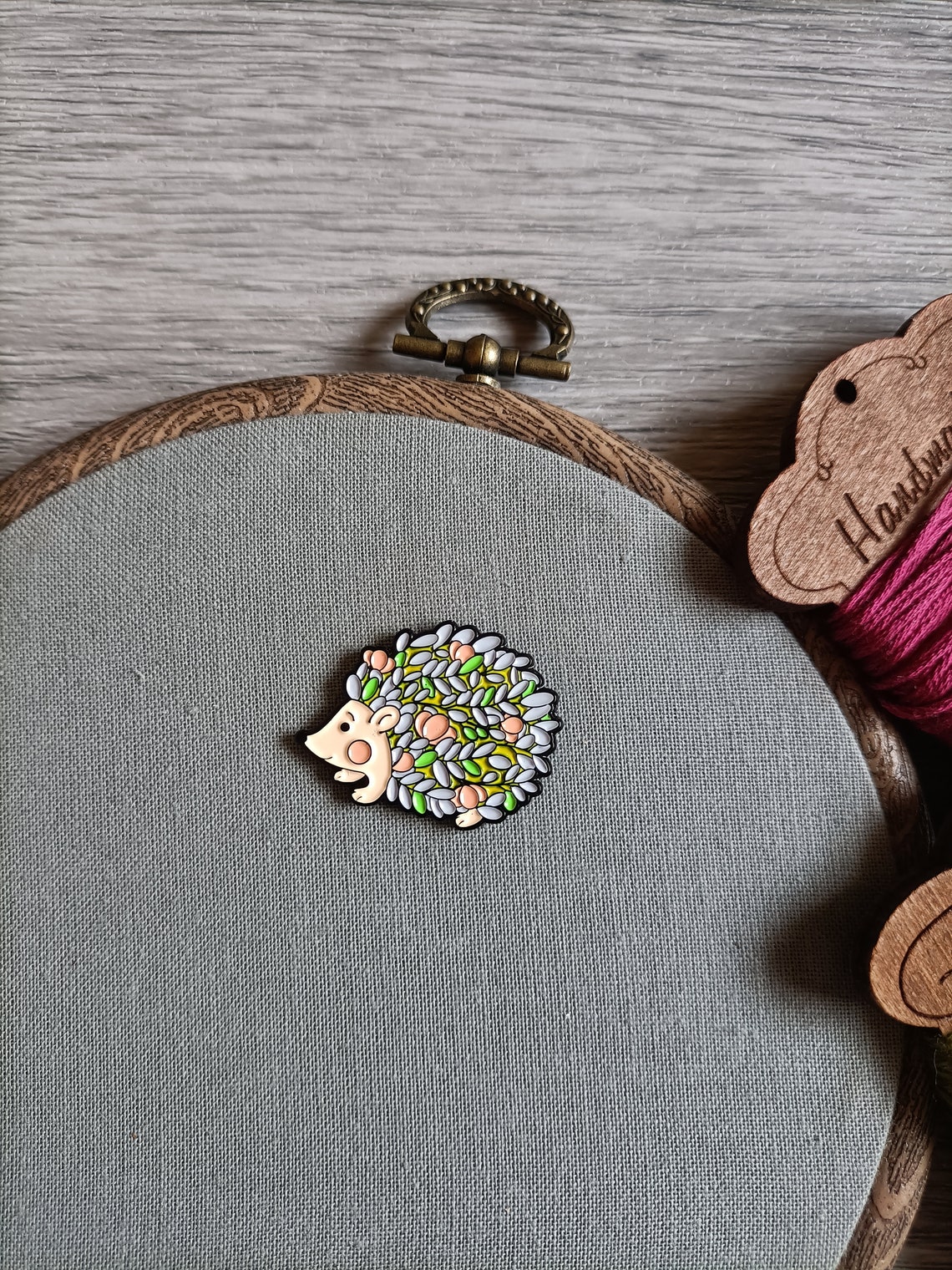 Hedgehog Needle Minder, Needle Magnet for Embroidery and Cross Stitch ...
