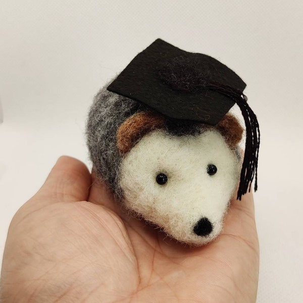 Needle Felted Hedgehog - Etsy