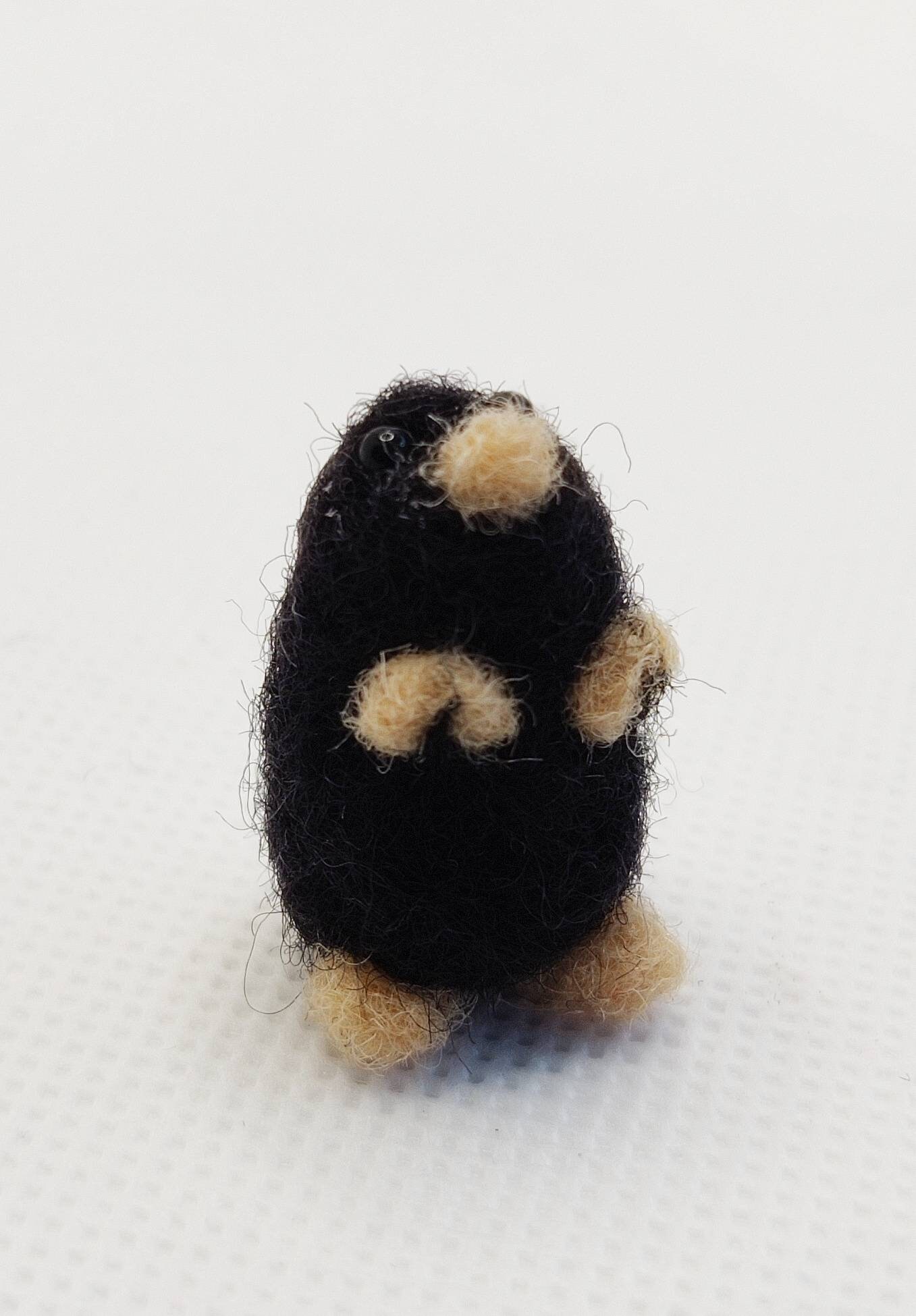 Mole Needle Felted Mole Miniature Molemole Gift British - Etsy