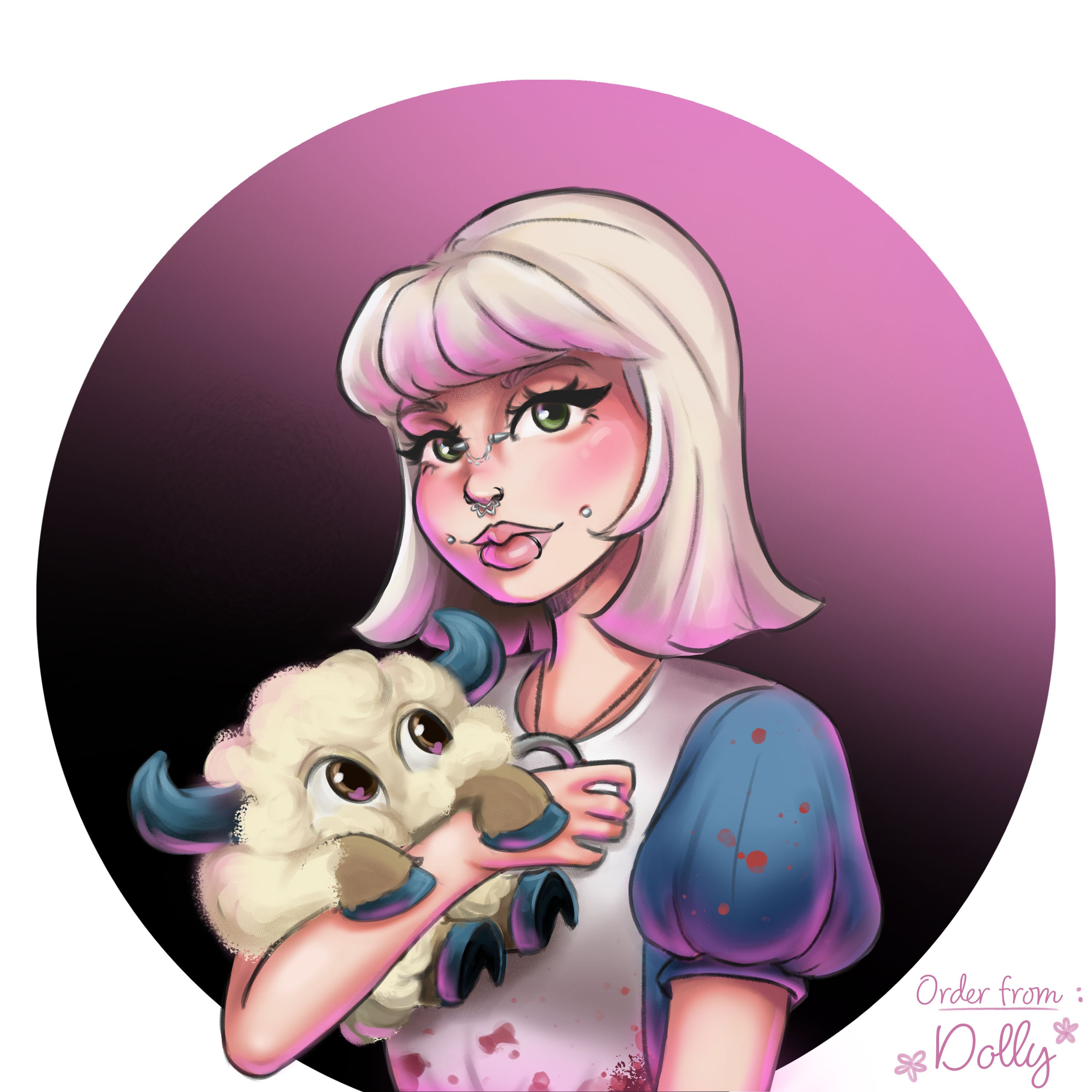 Custom Profile Picture for Instagram, Twitch, Discord / Personalised ...